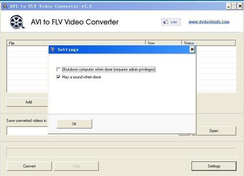AVI to FLV Video Converter v1.0最新版-帮帮下载网-亿万人都在下载